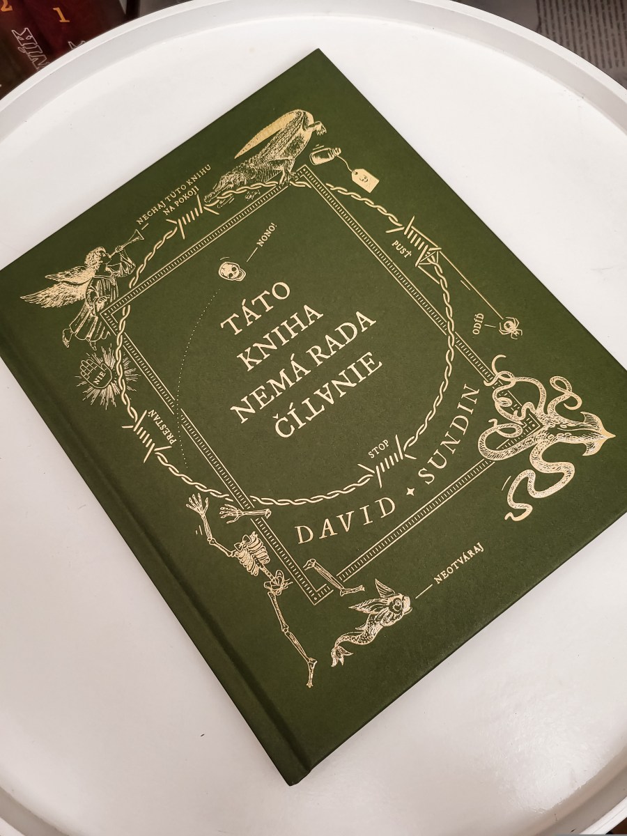 Táto kniha nemá rada čítanie (David Sundin) – Drominička Číta